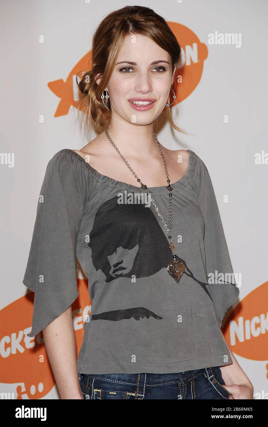 Emma Roberts at the Nickelodeon's 19th Annual Kids' Choice Awards ...