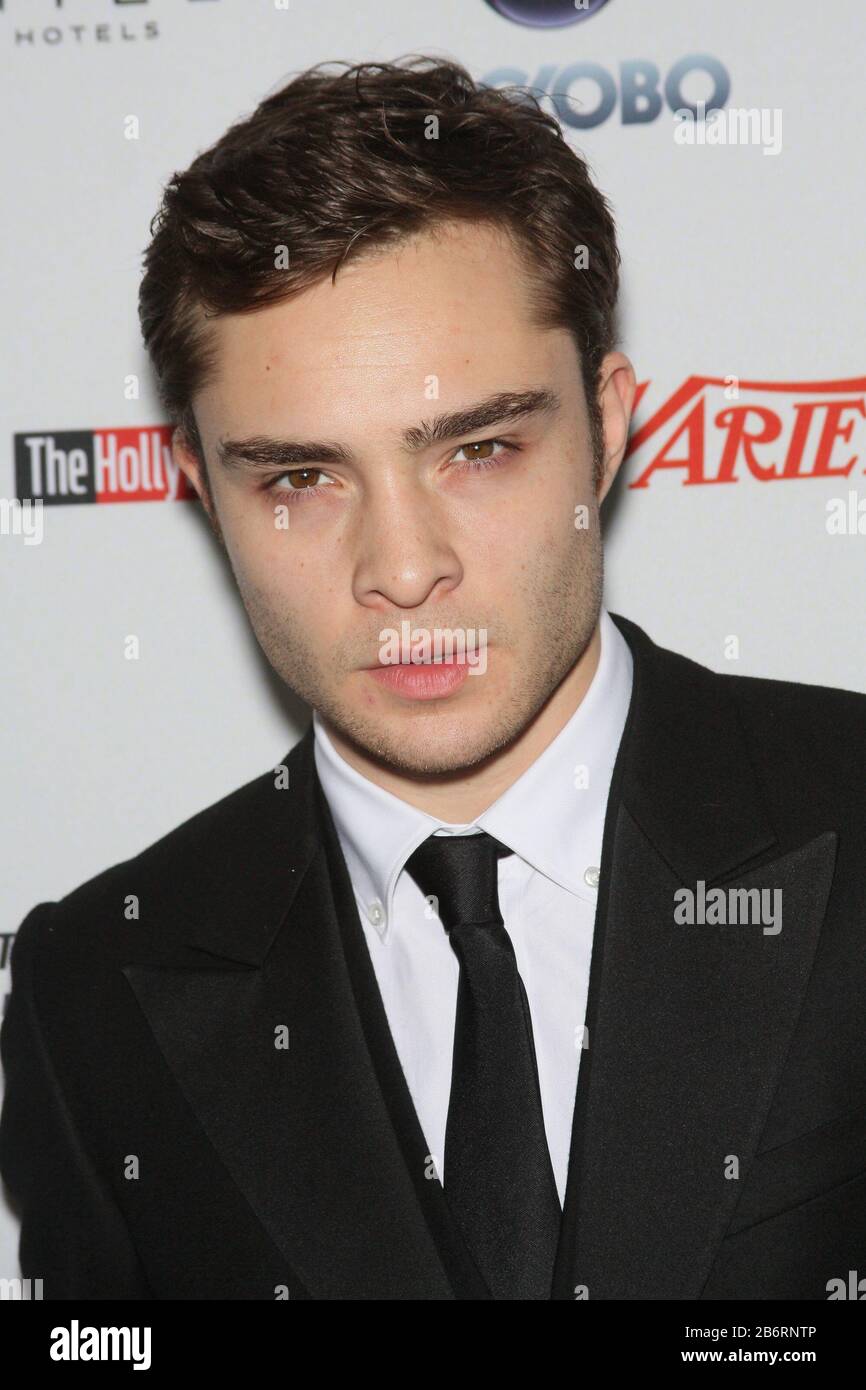 New York, NY, USA. 23 November, 2009. Ed Westwick at the red carpet ...