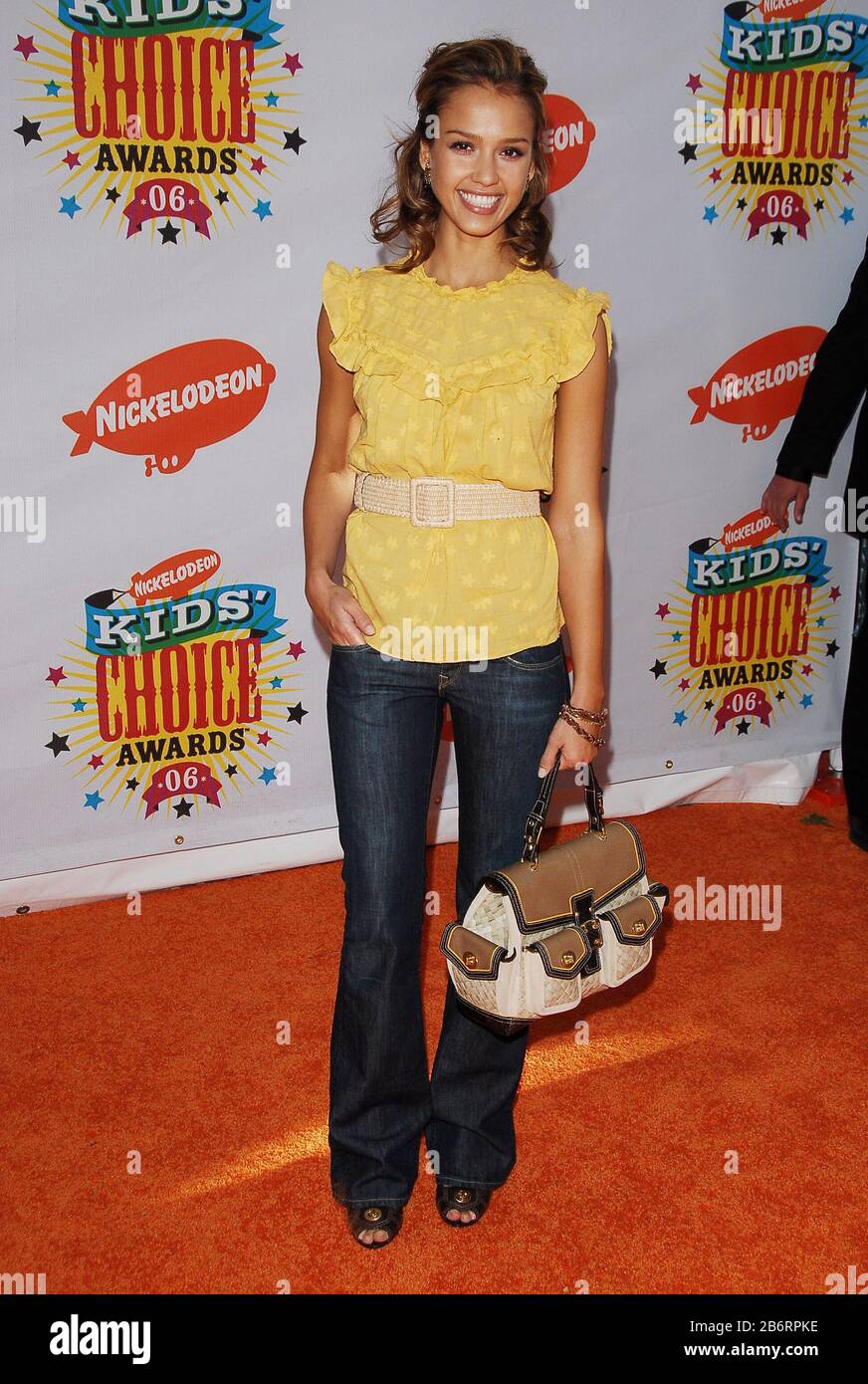 Jessica Alba at the Nickelodeon's 19th Annual Kids' Choice Awards ...
