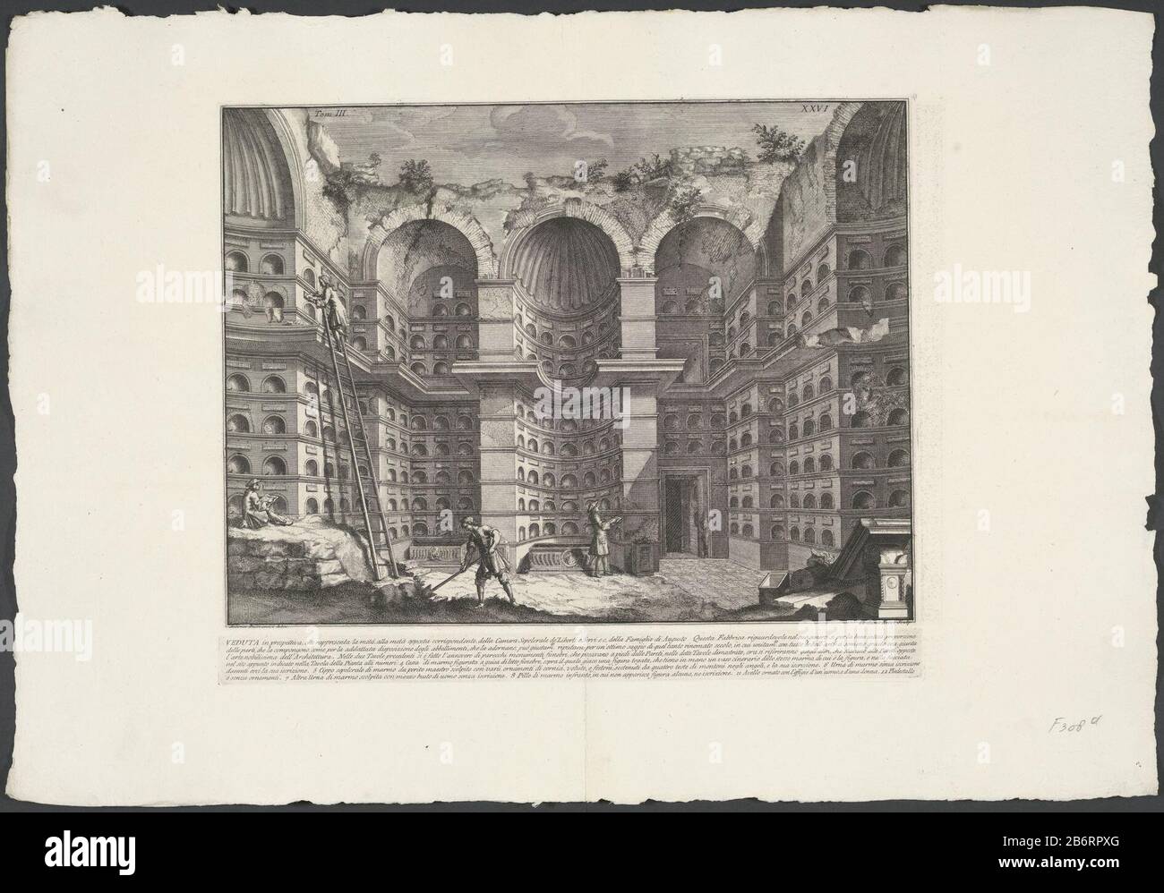 Face in the tomb of the freedmen and slaves of the family of emperor ...
