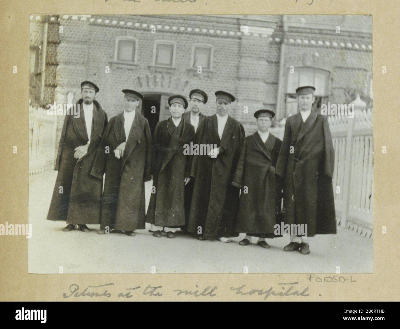 Part of album of the English family Cheetham with recordings of their ...