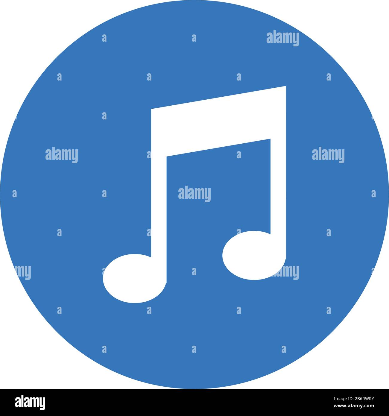 music note sound isolated icon Stock Vector Image & Art - Alamy