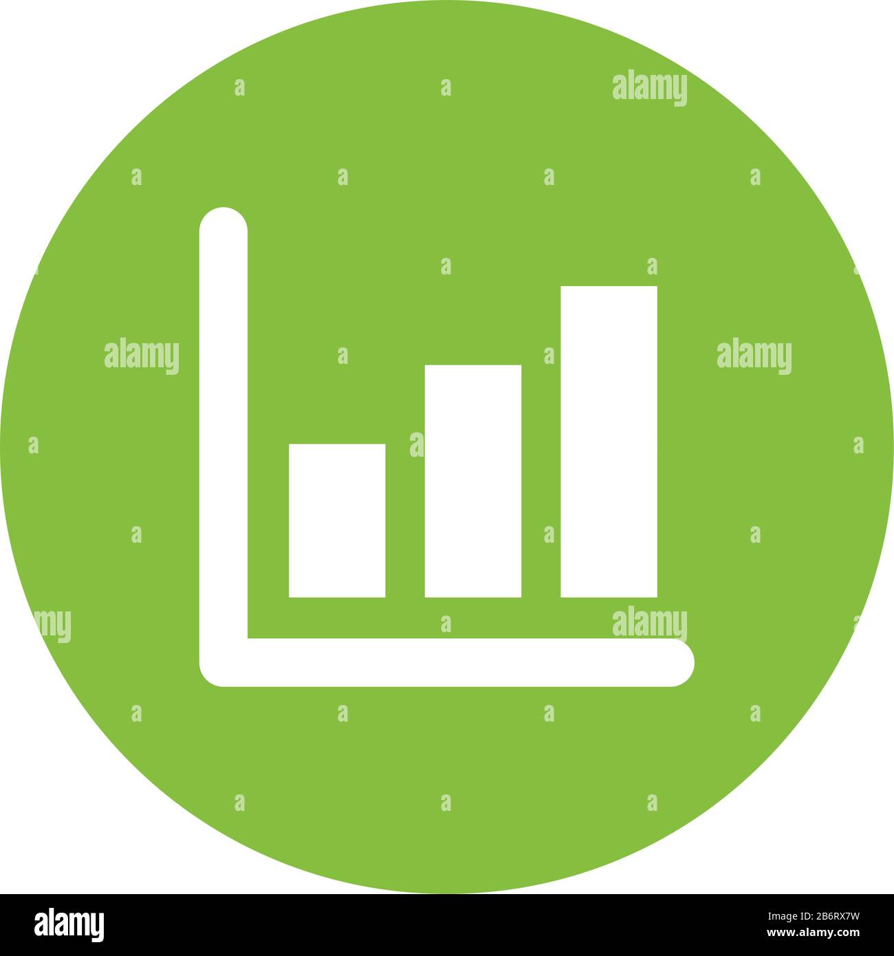 infographic statistics bars with arrow Stock Vector Image & Art - Alamy