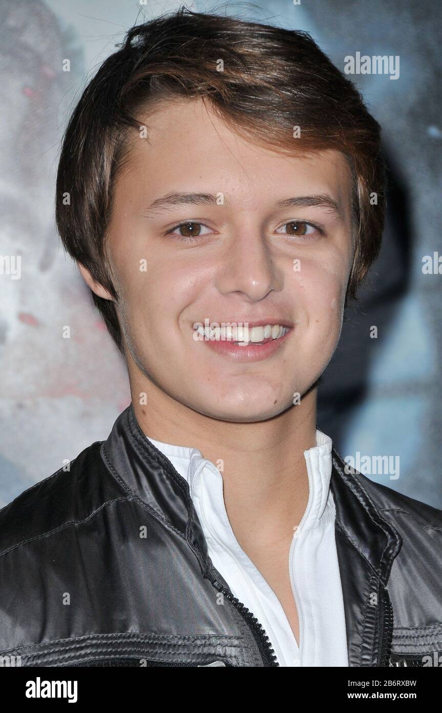 Nolan Sotillo at the "Red Riding Hood" Los Angeles Premiere held at the ...