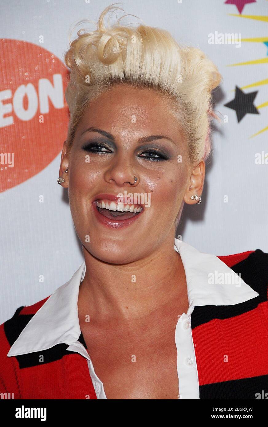 Pink at the Nickelodeon's 19th Annual Kids' Choice Awards - Arrivals ...