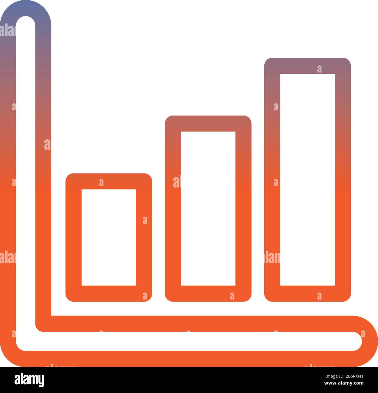 infographic statistics bars with arrow Stock Vector Image & Art - Alamy