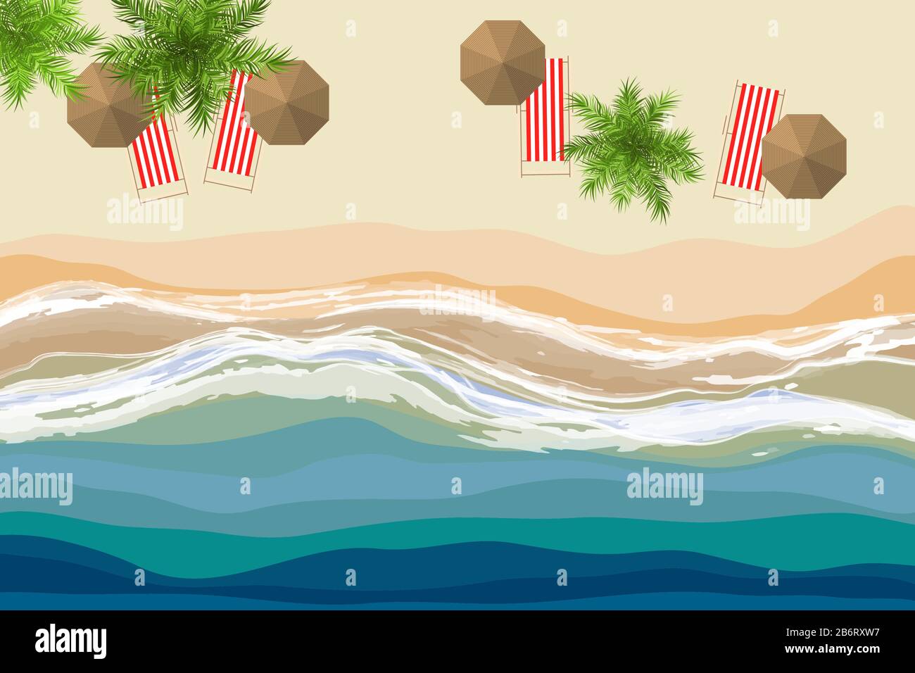 Soft beach Stock Vector Images - Alamy