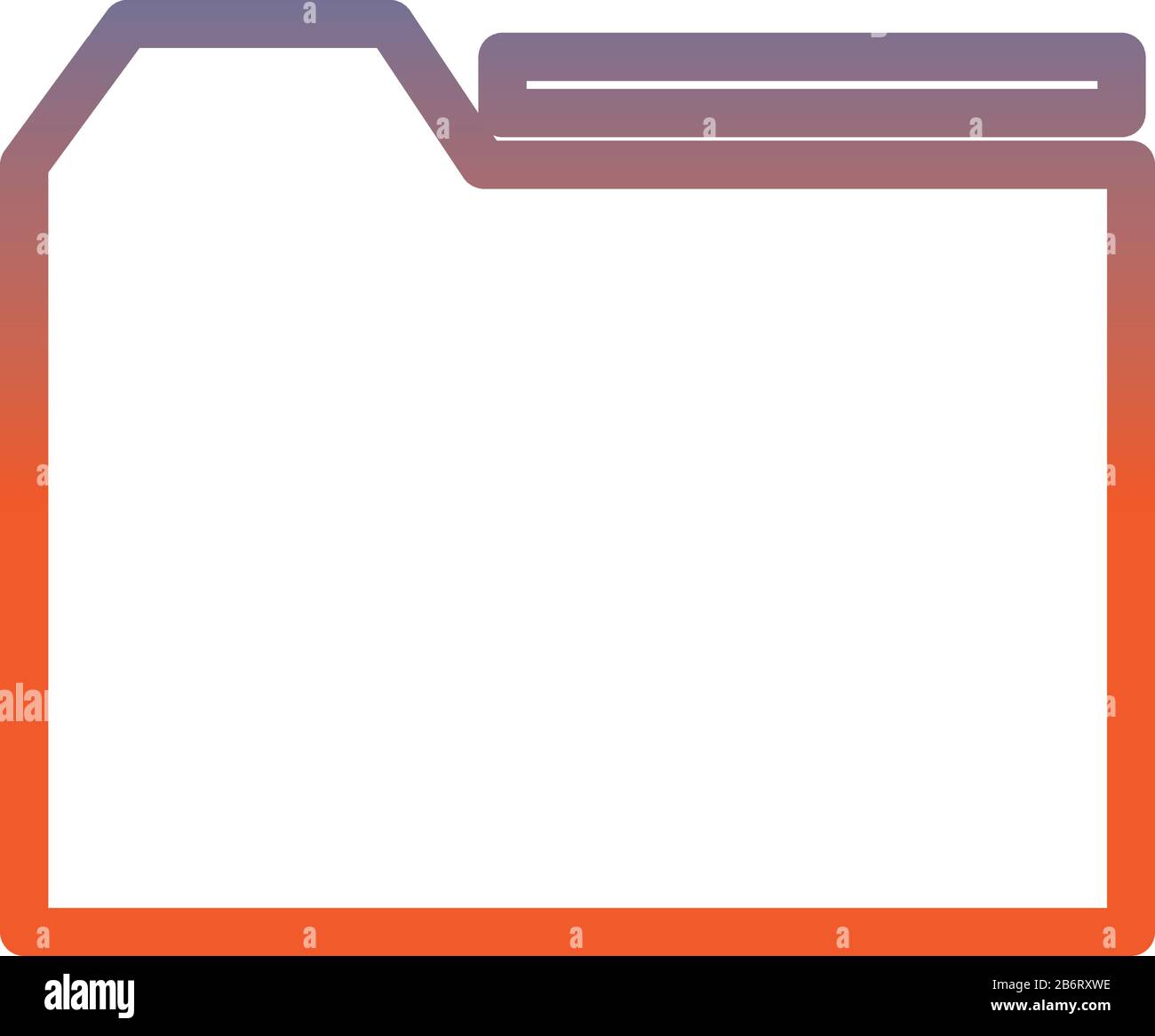 folder file document isolated icon Stock Vector Image & Art - Alamy