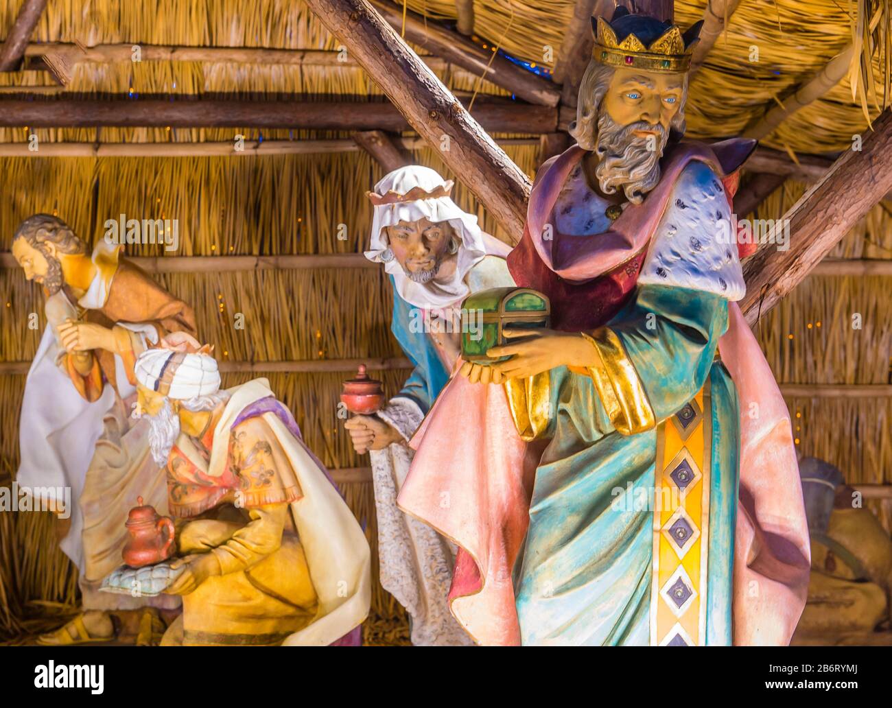 Outdoor nativity scene hi-res stock photography and images - Alamy