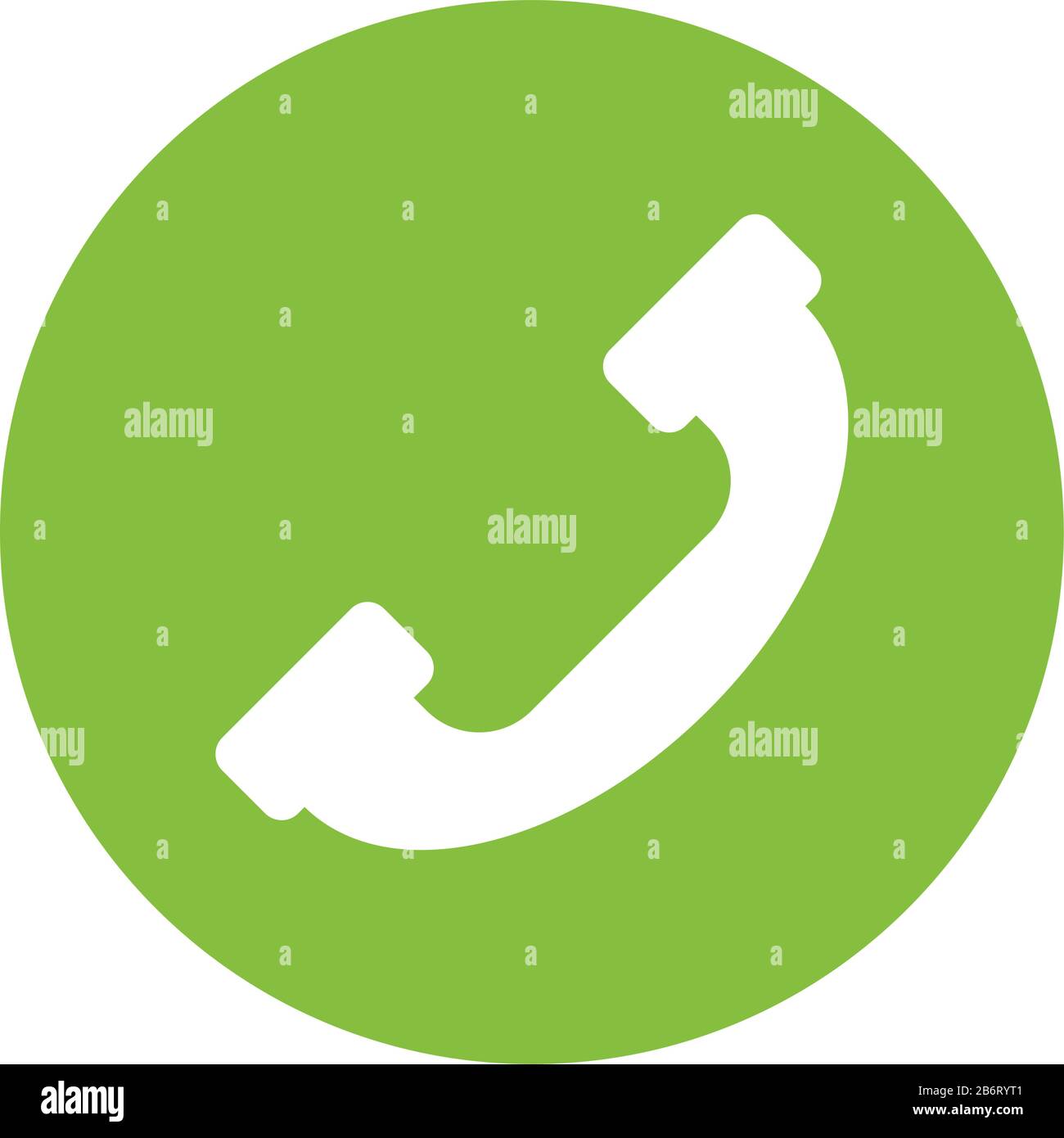 telephone communication device isolated icon Stock Vector Image & Art ...