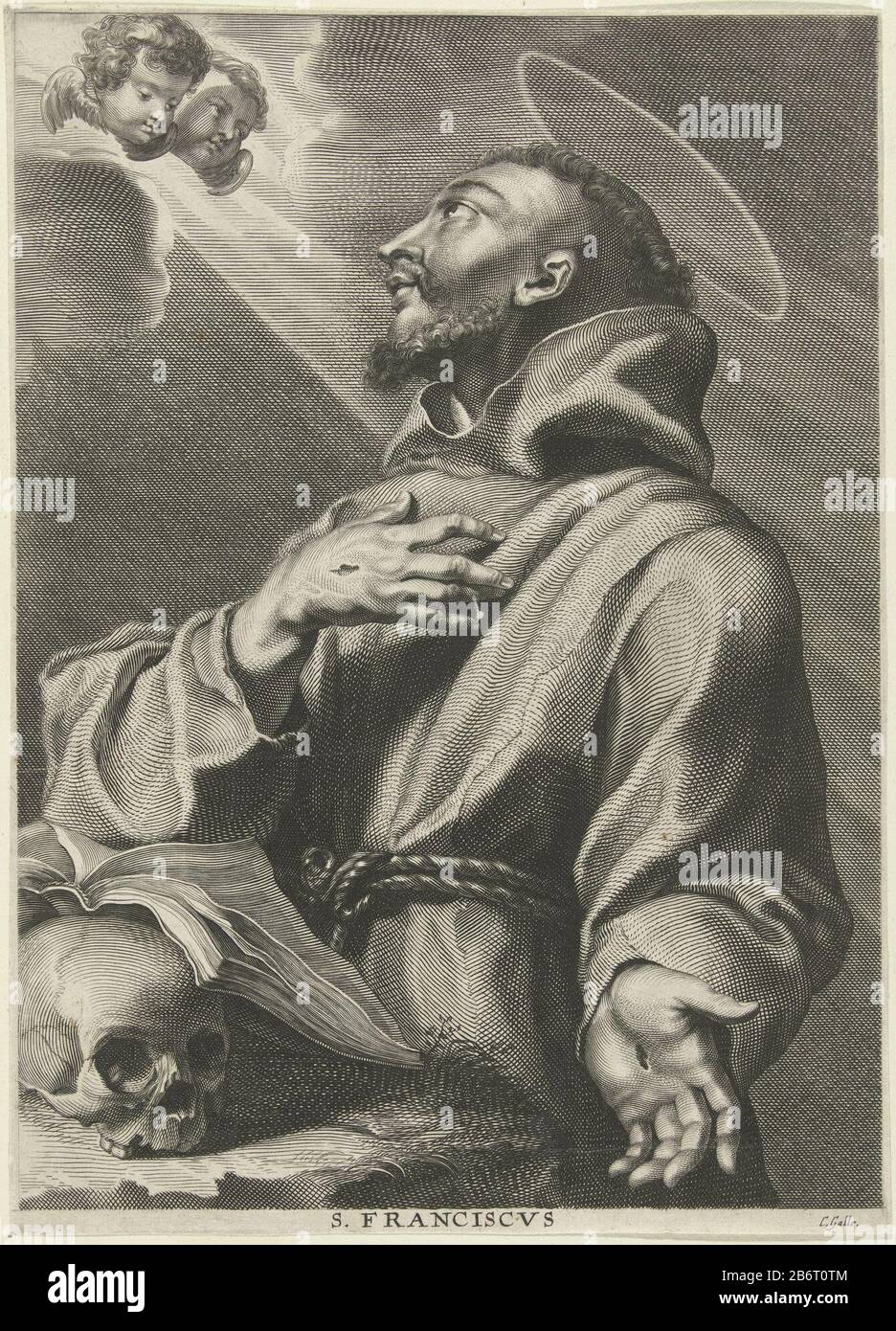 H Franciscus van Assisi S Franciscvs (titel op object) Saint Francis ...