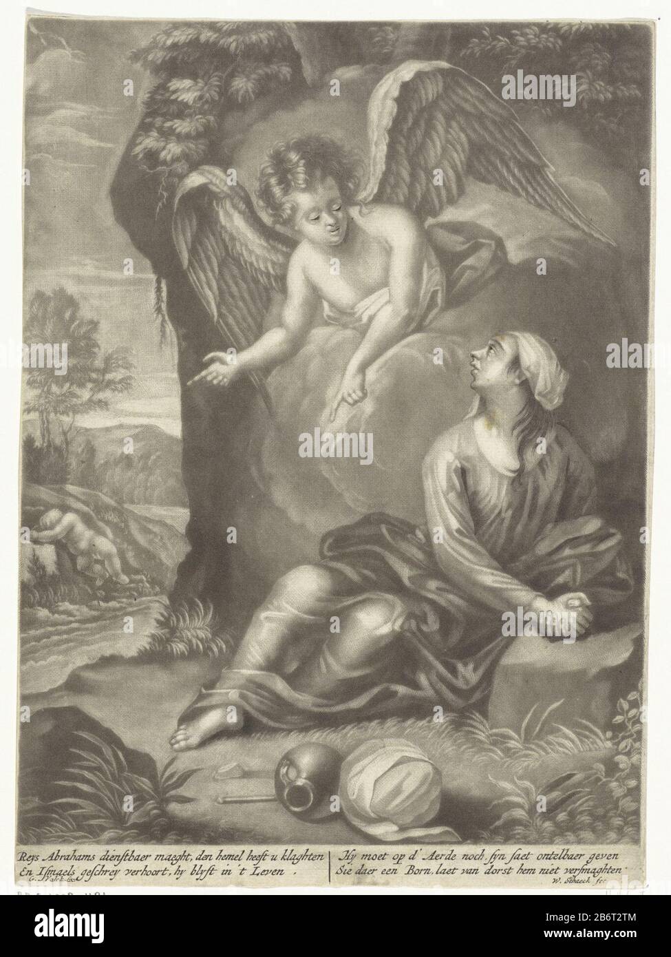 The angel appears to hagar and ishmael hi-res stock photography and ...
