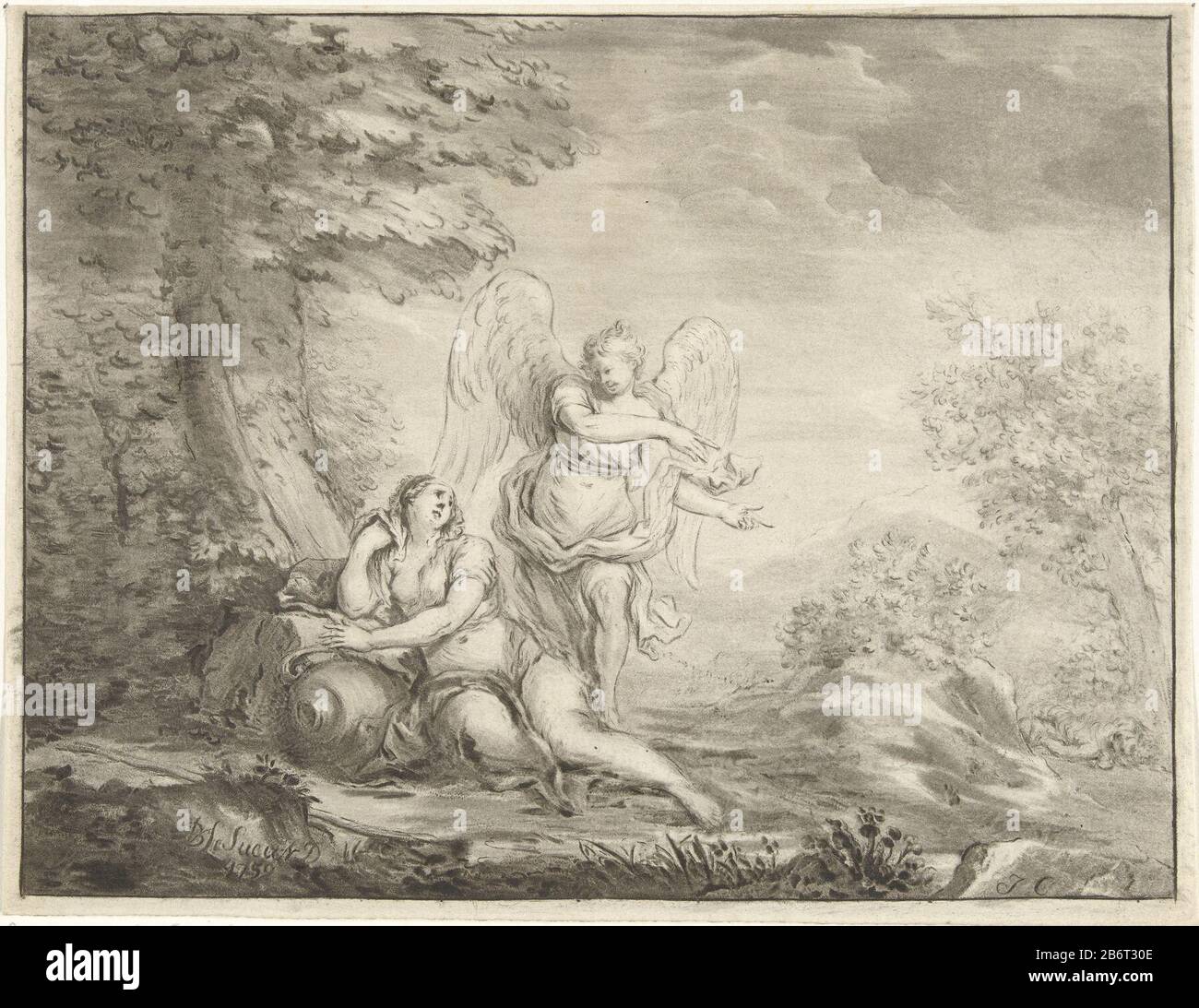 The angel appears to hagar and ishmael hi-res stock photography and ...