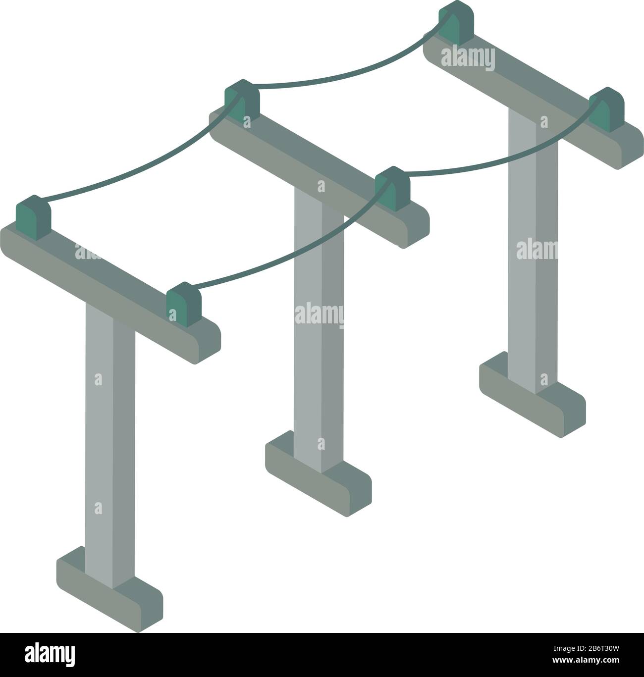 High voltage post Stock Vector Images - Alamy