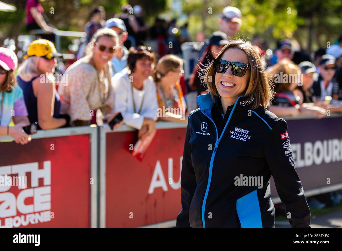 Melbourne, Australia, 12 March, 2020. Williams Mercedes deputy team ...