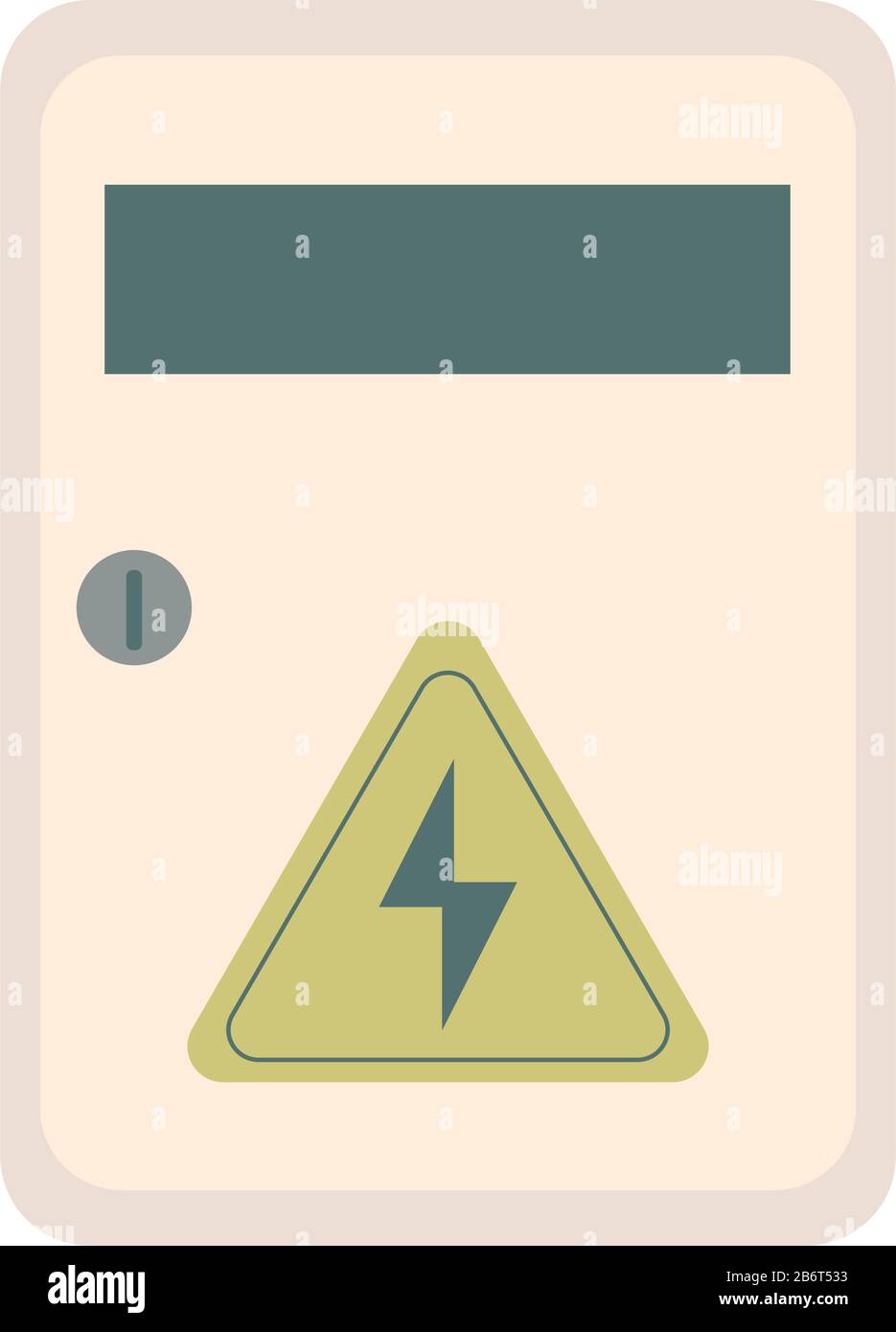 energy triangle label caution icon Stock Vector Image & Art - Alamy