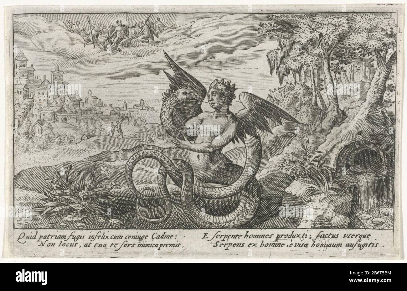 Harmonia en Cadmus Metamorfosen van Ovidius (serietitel) Cadmus and ...