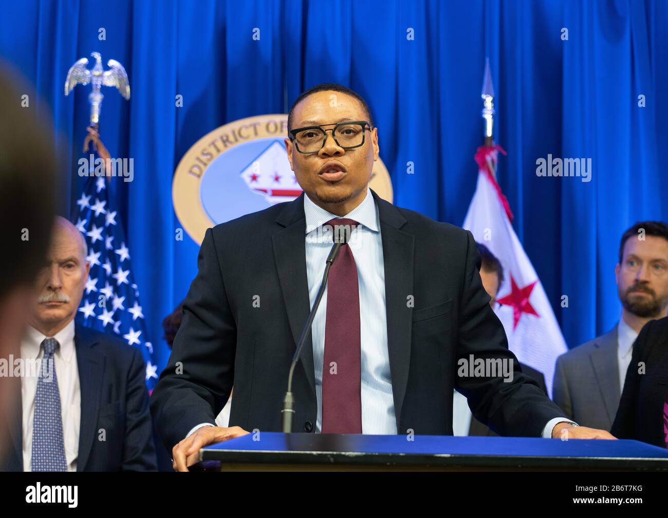 Muriel bowser and john lewis hi-res stock photography and images - Alamy