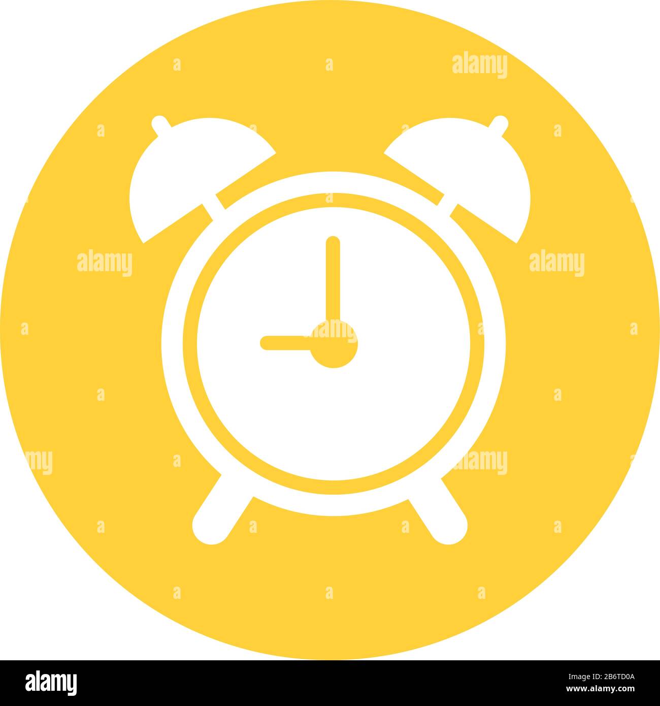 alarm time clock watch icon Stock Vector Image & Art - Alamy
