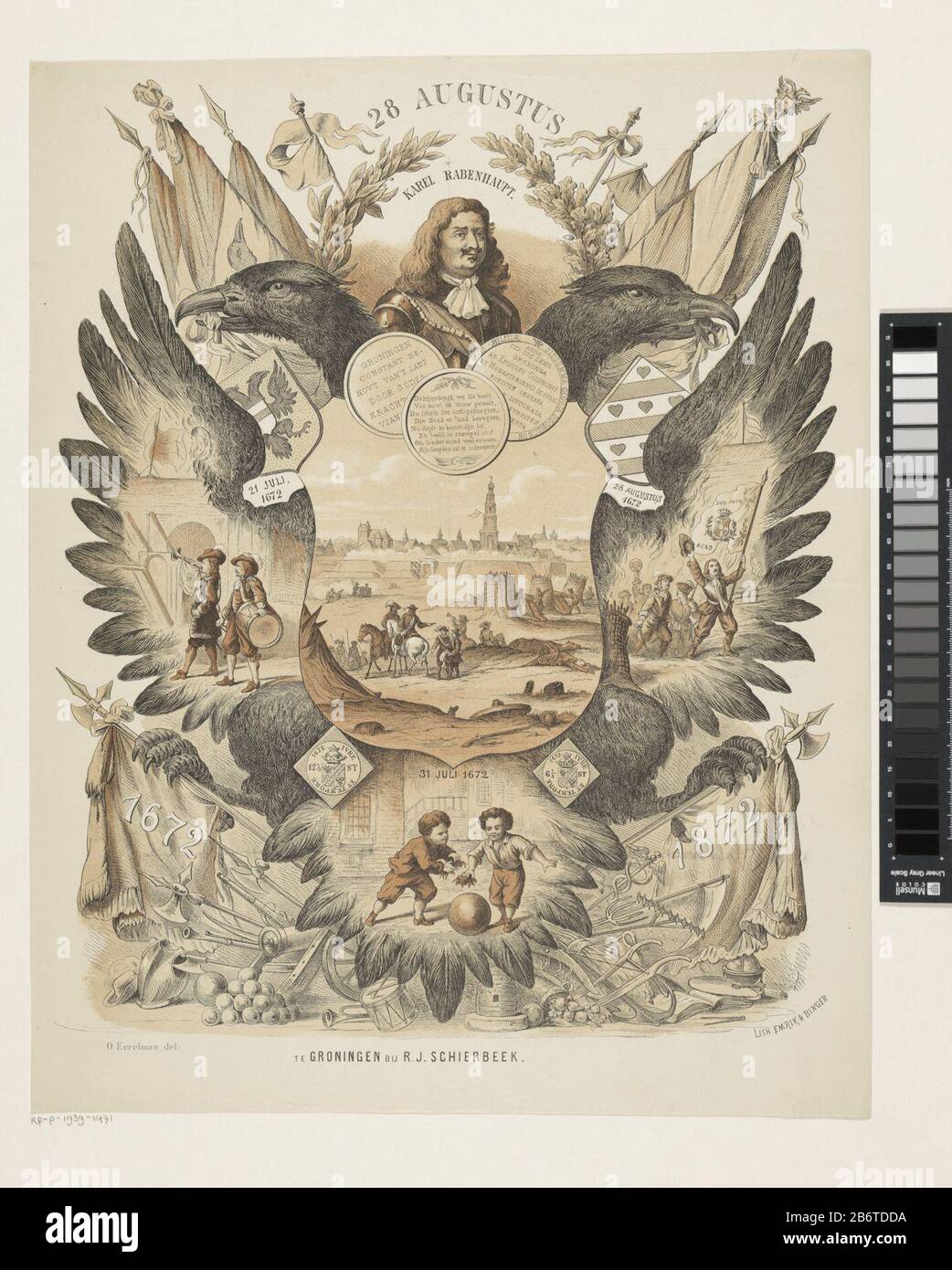 Het beleg van groningen in 1672 hi-res stock photography and images - Alamy