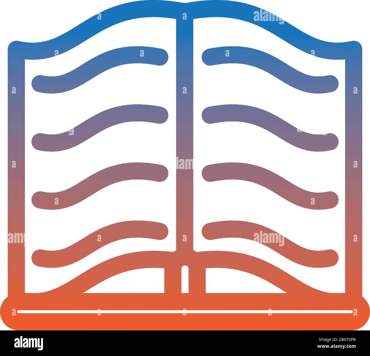 open book text isolated icon Stock Vector Image & Art - Alamy
