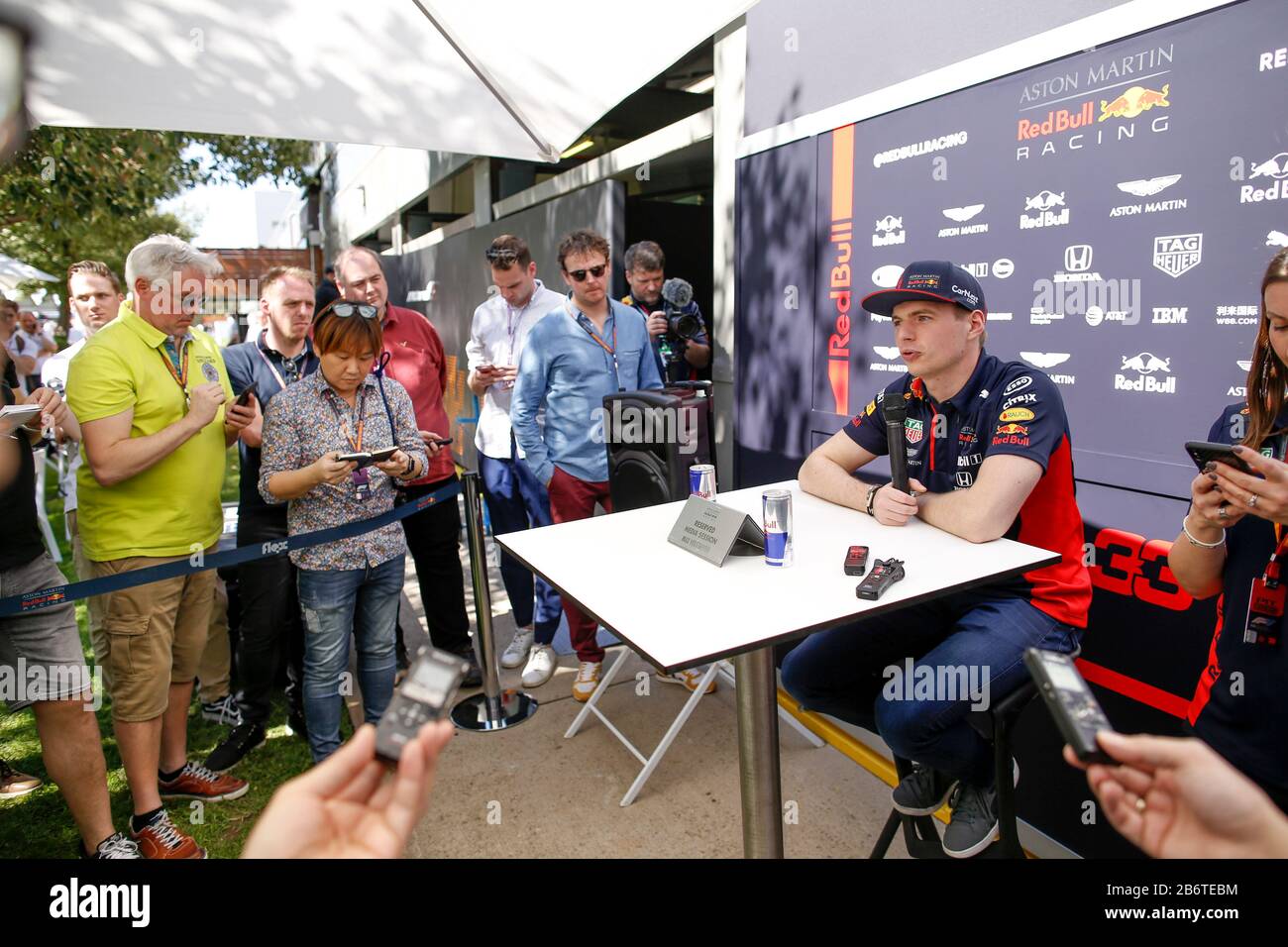 Interview with max verstappen hi-res stock photography and images - Alamy