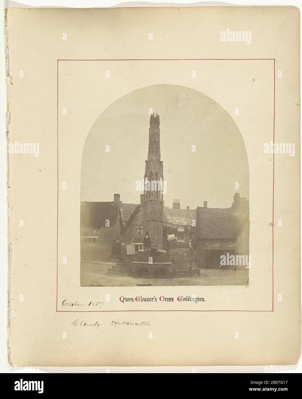 Het Eleonor Cross in Geddington Queen Eleanor's Cross, Geddington ...