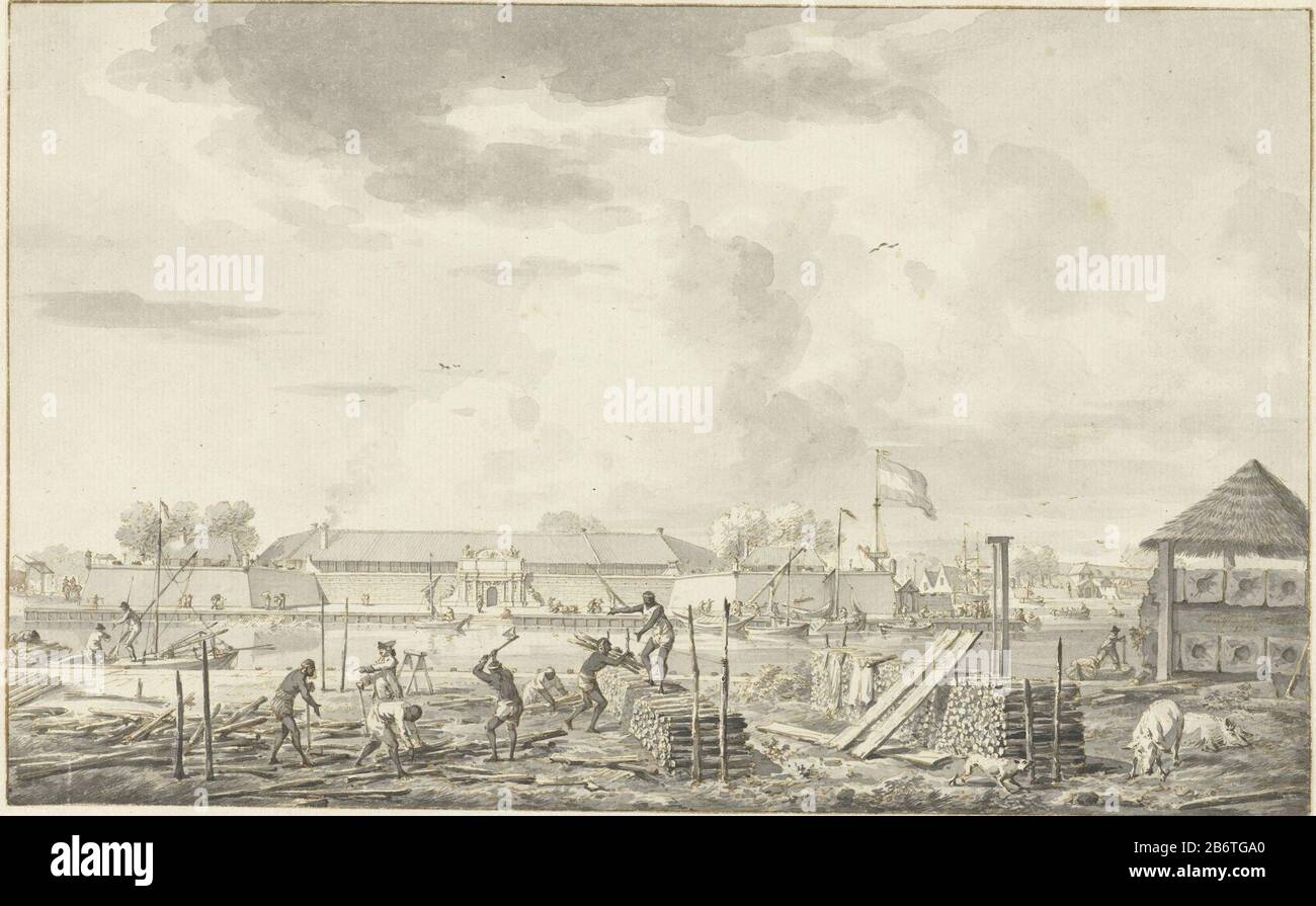 Het Kasteel te Batavia Castle Batavia Property Type: Drawing Object ...