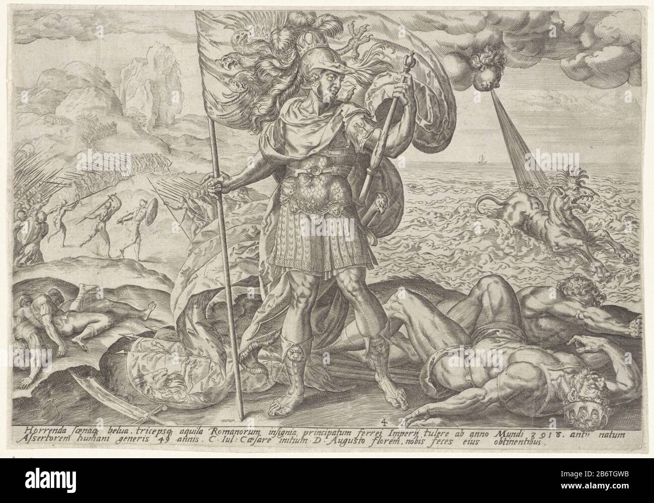 Het Romeinse Rijk De vier koninkrijken (serietitel) A Roman soldier ...