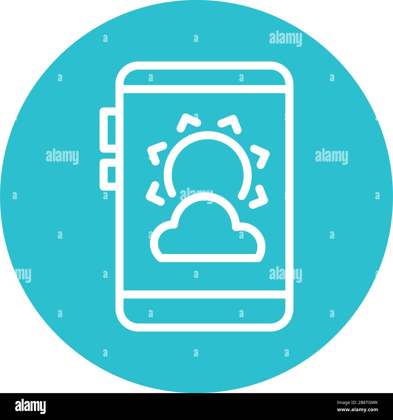 Cell thunderstorm Cut Out Stock Images & Pictures - Alamy