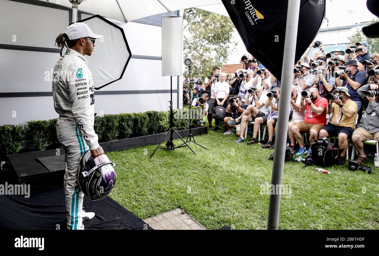 Lewis hamilton melbourne 2020 hi-res stock photography and images - Alamy