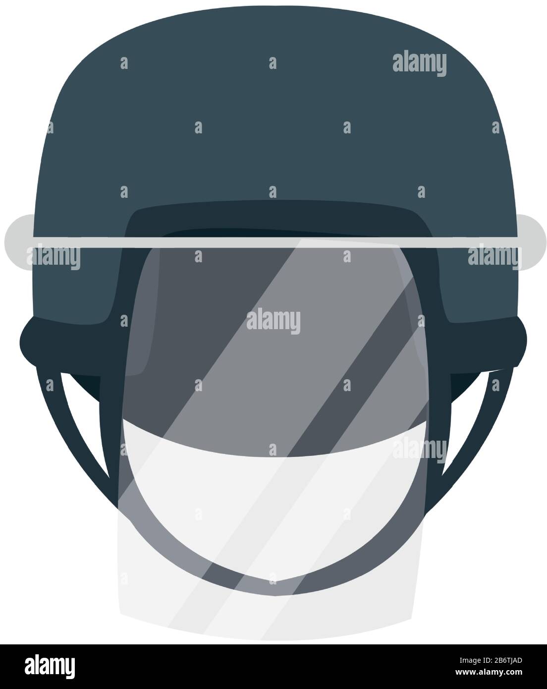 riot police helmet accessory icon Stock Vector Image & Art - Alamy