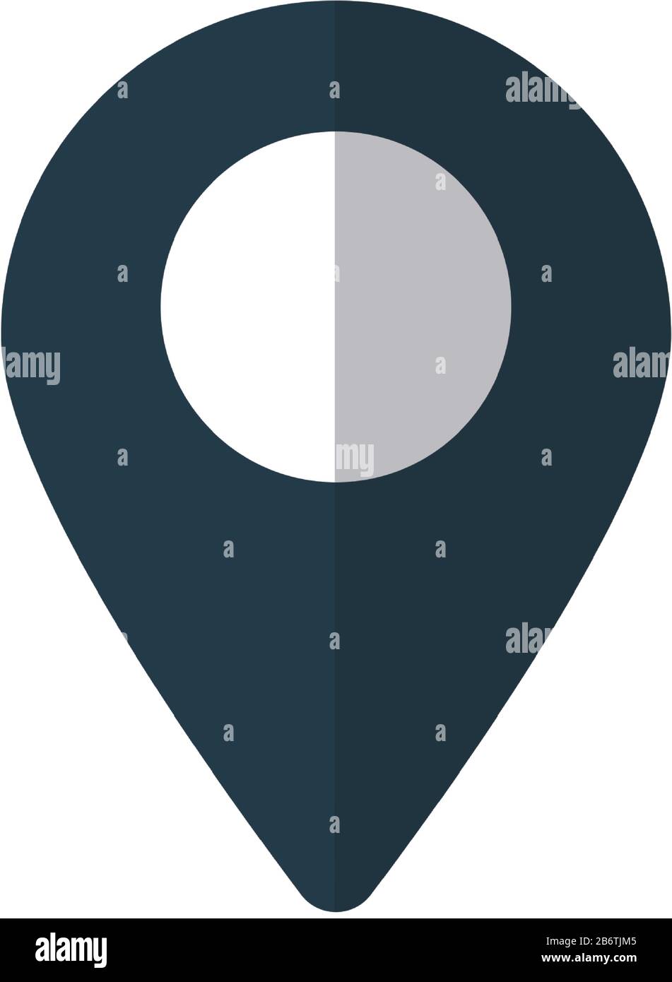 gps locator on white background vector illustration design Stock Vector ...