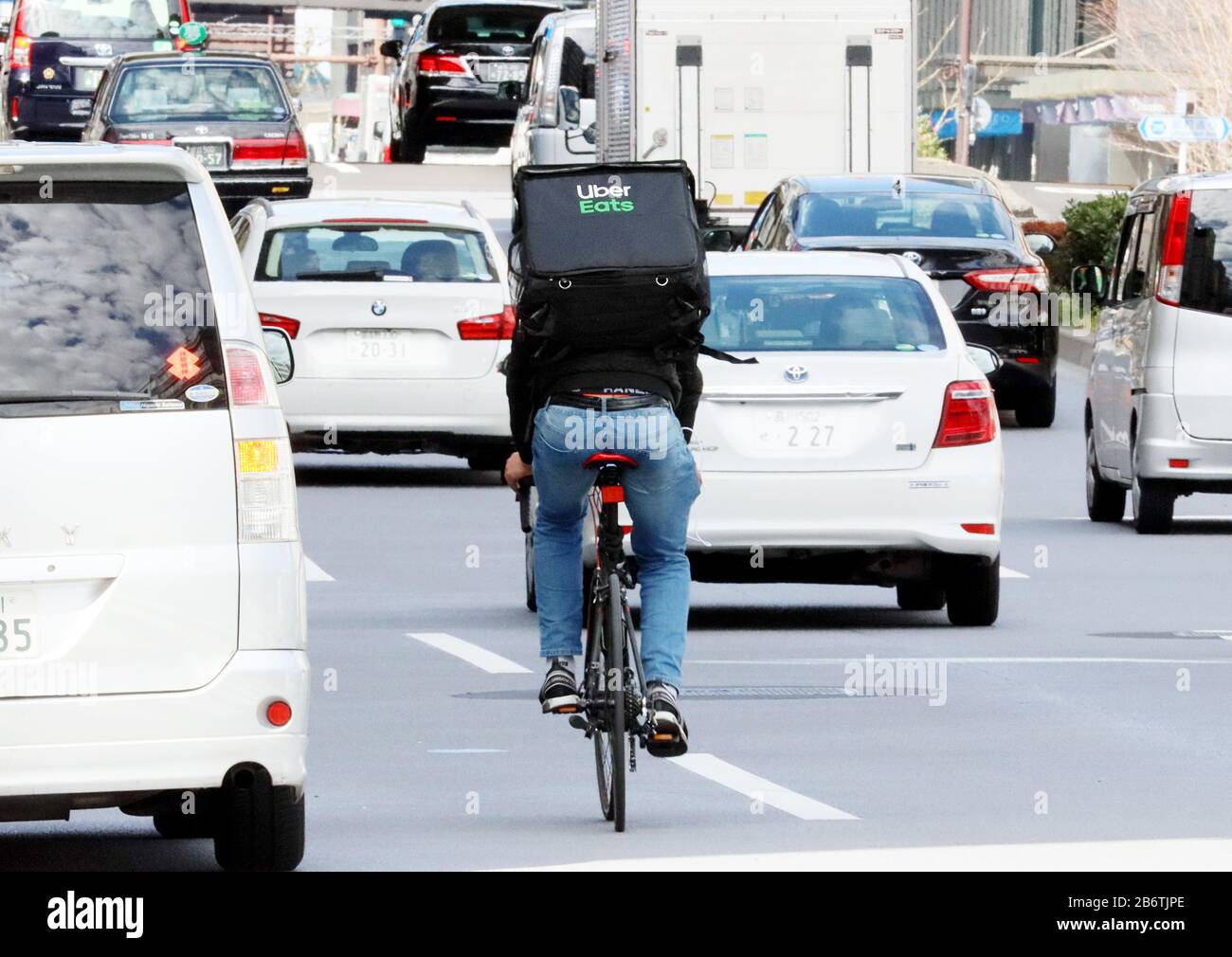 Uber eats employee hi-res stock photography and images - Alamy