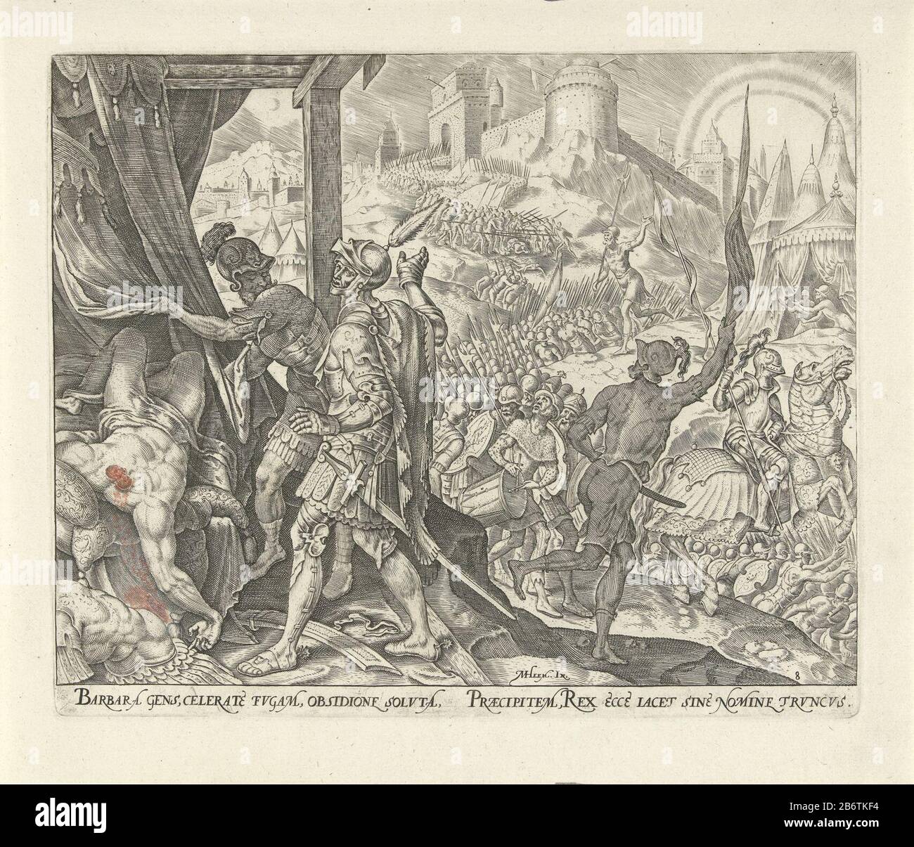 Het lichaam van Holofernes wordt ontdekt Geschiedenis van Judit en ...