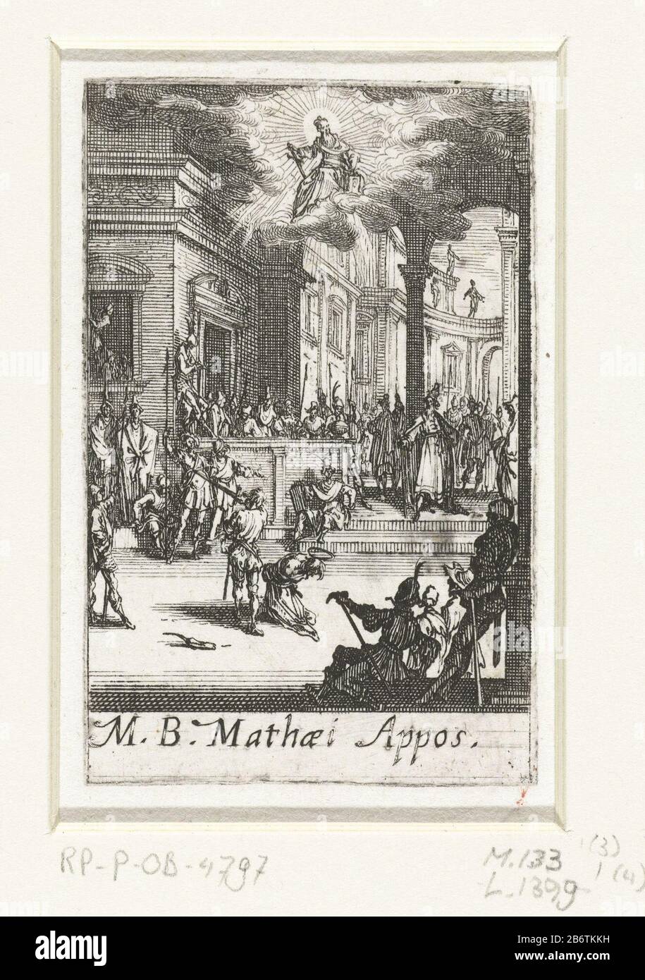 Matthew is a heavy d beheaded in front of many spectators. Above this ...