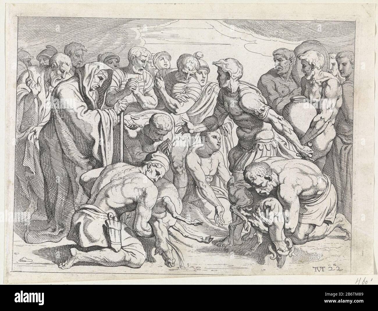 Odysseus And His Mother In The Underworld