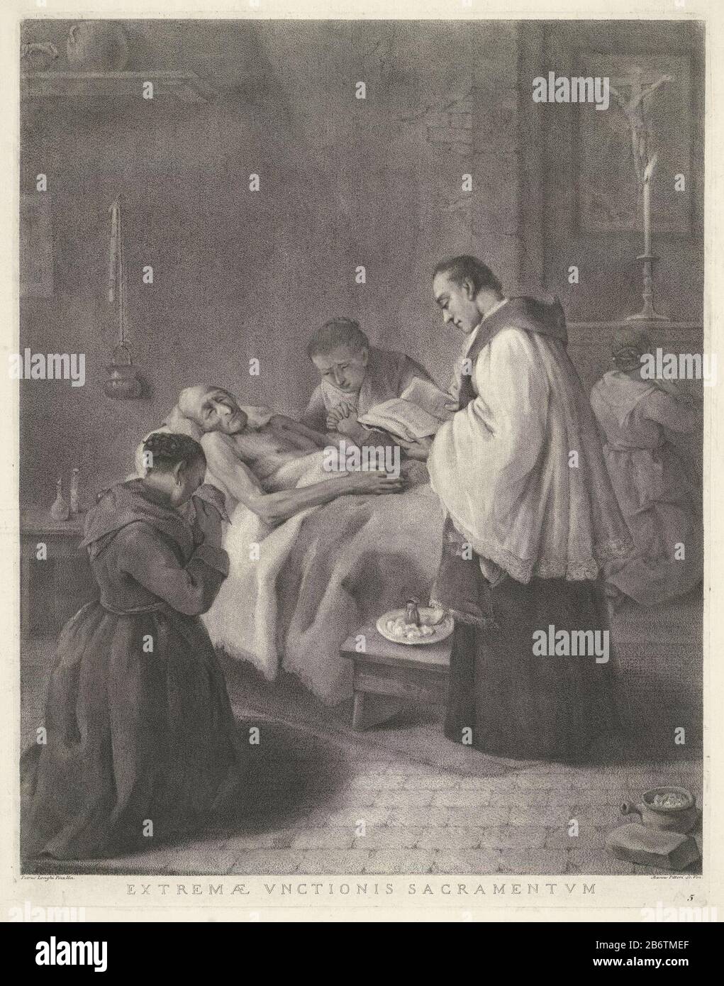 Deathbed priest hi-res stock photography and images - Alamy