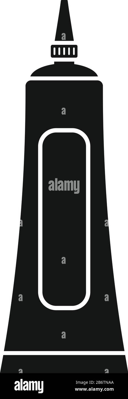 Glue tube icon. Simple illustration of glue tube vector icon for web ...