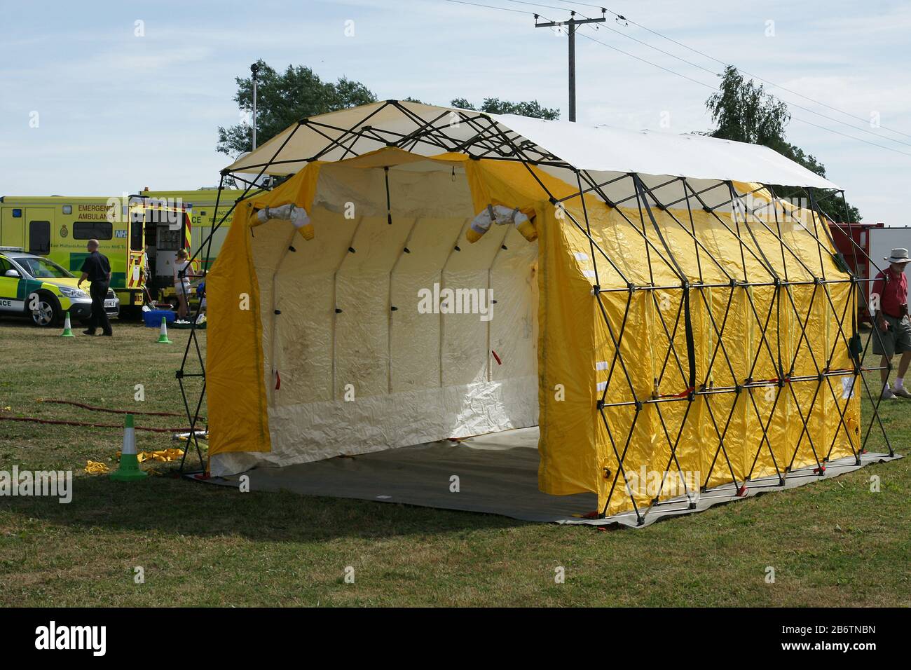 Decontamination tent hi-res stock photography and images - Alamy