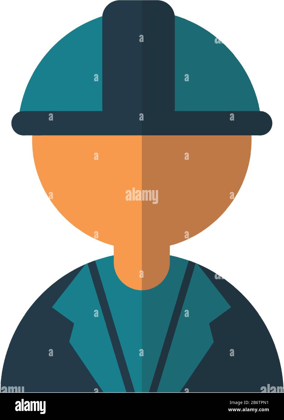 Worker in oil refinery Stock Vector Images - Alamy