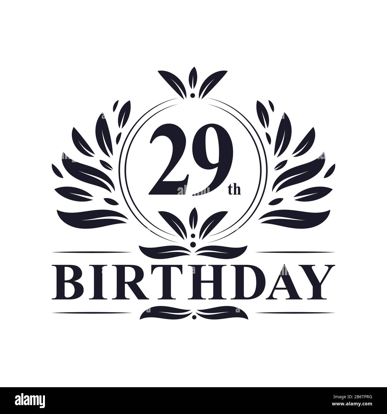 29th birthday Cut Out Stock Images & Pictures - Alamy
