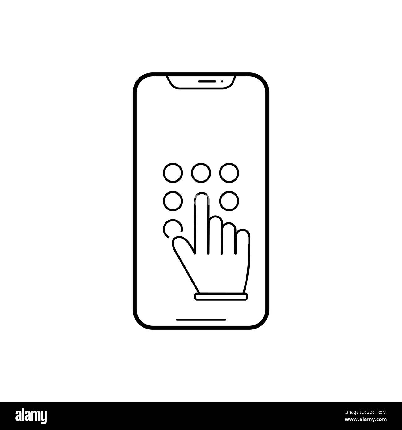 Keypad icon Stock Vector Images - Alamy