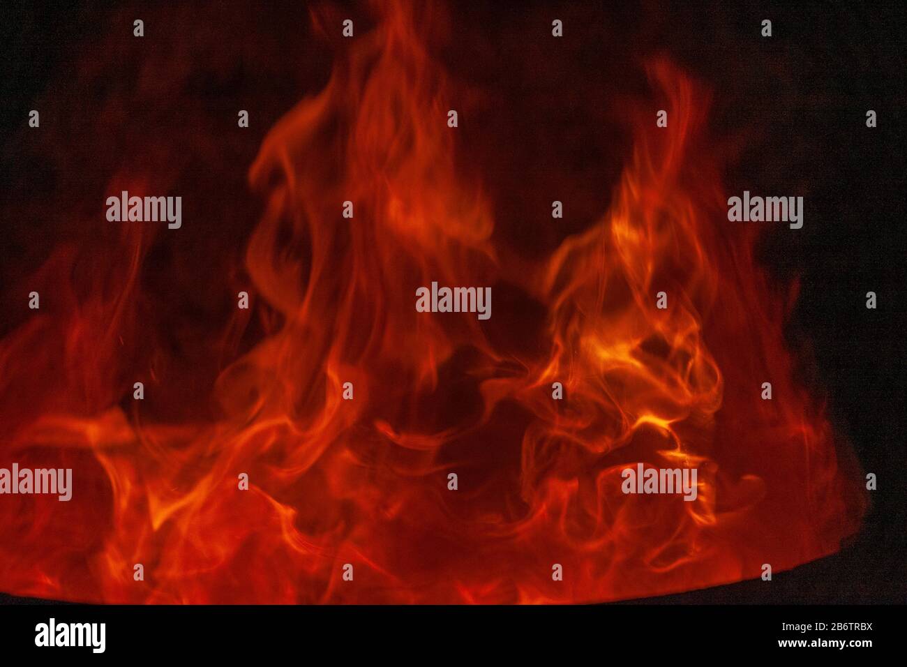 Texture of fire. Orange bright flame. Photo of a burning bonfire in a ...