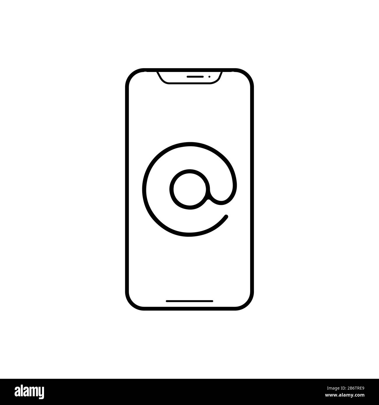 Email address icon Stock Vector Image & Art - Alamy