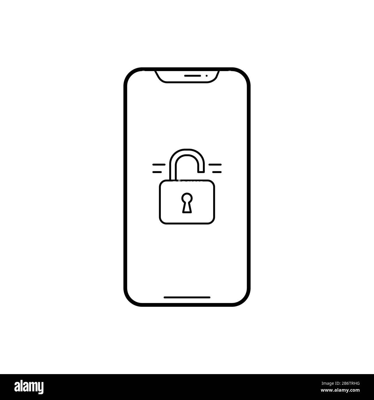 Unsecured vector vectors hi-res stock photography and images - Alamy