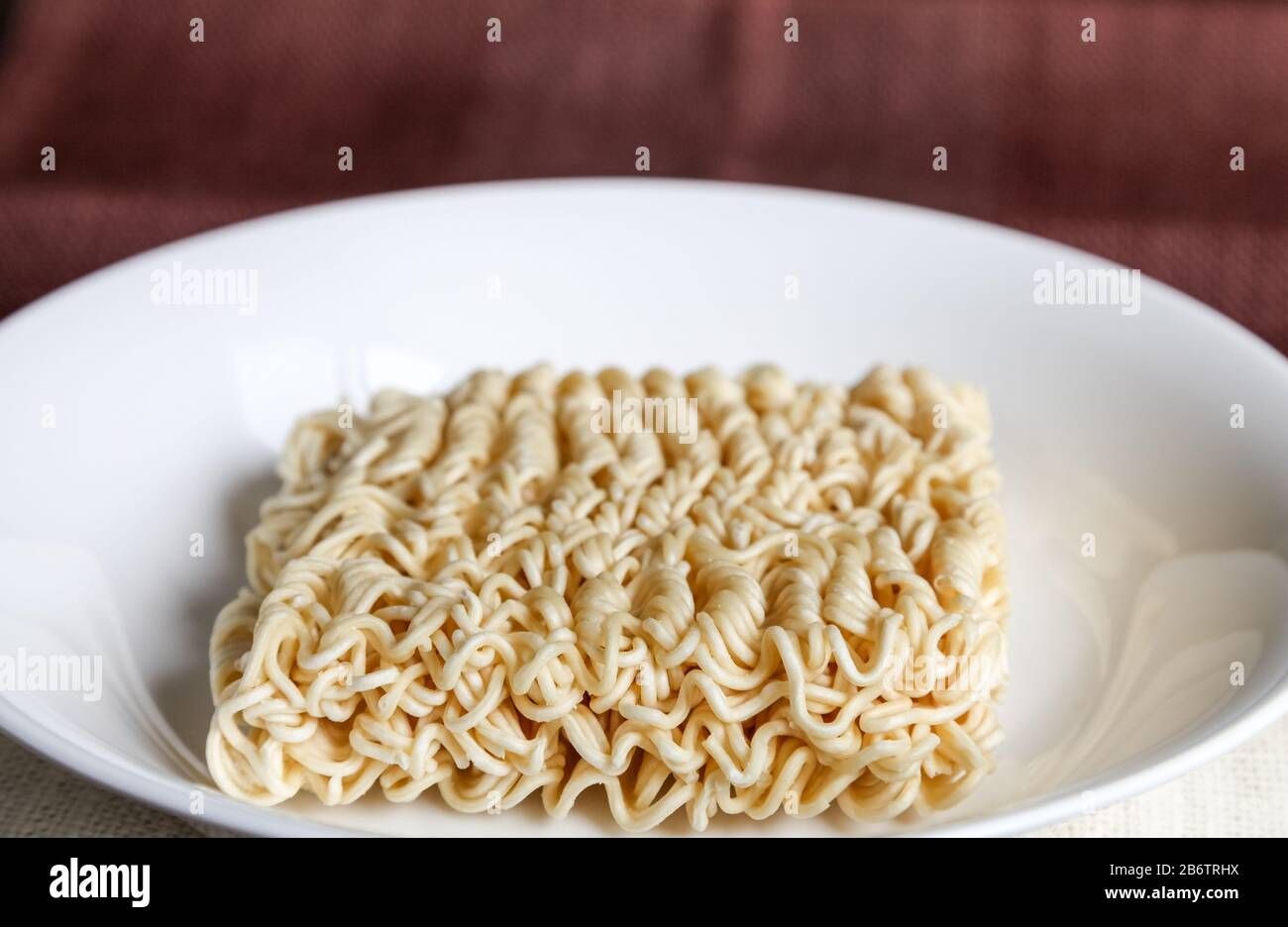 Japanese traditional food, instant udon noodles Stock Photo - Alamy