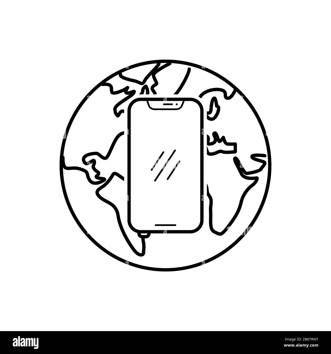 Internet app icon Stock Vector Image & Art - Alamy