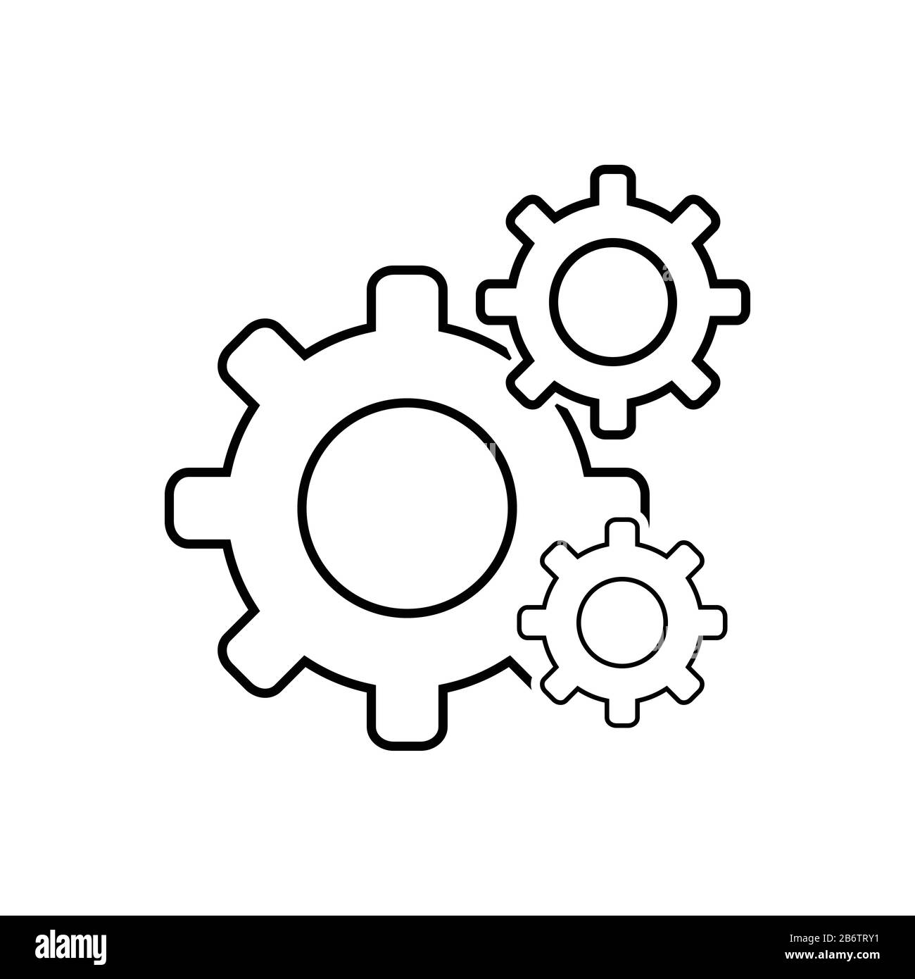 Settings tool icon Stock Vector Image & Art - Alamy
