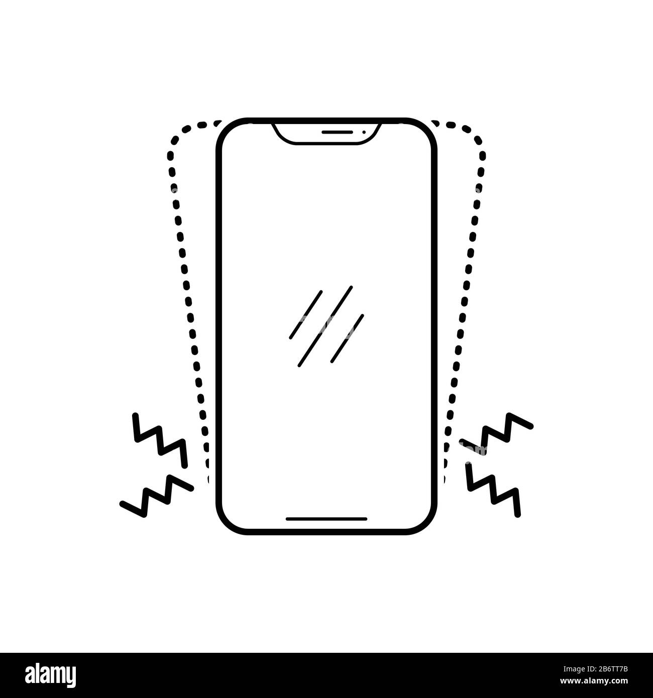 Vibration icon hi-res stock photography and images - Alamy